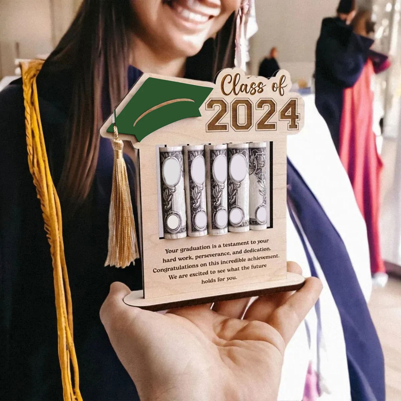LILELIS New Middle Finger Hand Sculpture 🎓2024 Graduation Holder For ...