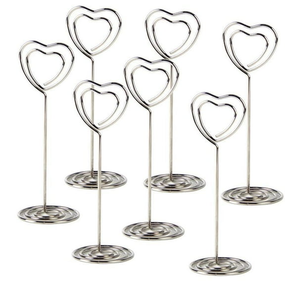7.9in Tall Table Number Holders, U Shaped Place Card Holders Table ...