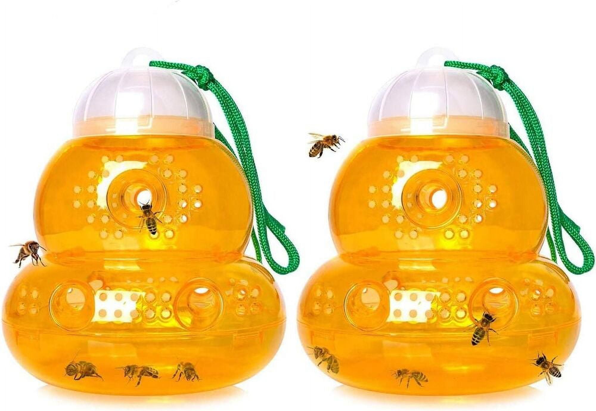 LILIANG 2 Pack Wasp Trap - Wasp Catcher, Bee Trap, Yellow Jacket Traps ...