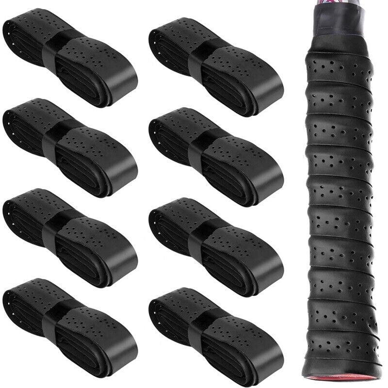 LILIANG 8 Pack Tennis Racket Grip Tape, Anti Slip Super Absorbent ...
