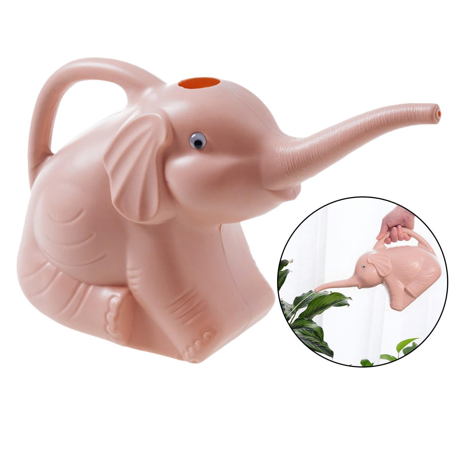 LILIANG Creative Elephant Watering Can with Long Spout, Garden ...
