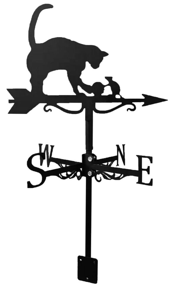 LILIANG Decorative Wind Vane Weather Vane Garden Mount Yard Stake ...