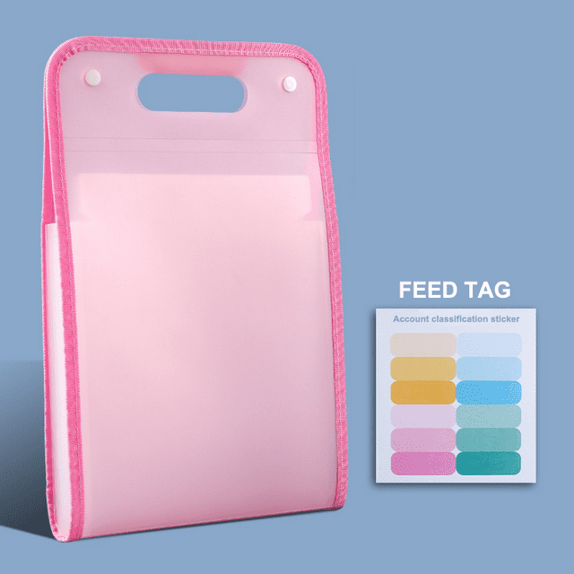 LILIANG Vertical Expanding File Folder, 13 Pockets Accordion File ...