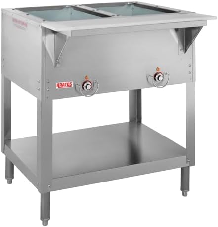 LILIUPENG Commercial Electric Steam Table/Hot Food Table - 2 Wells ...