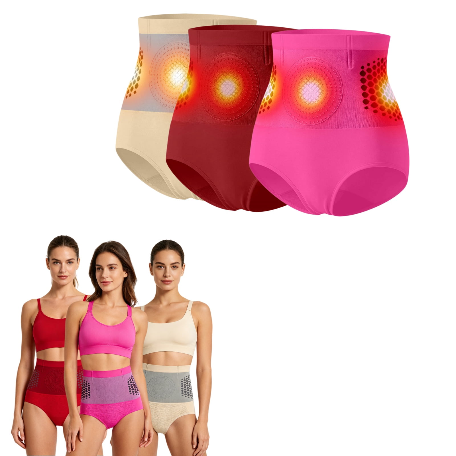 LILIYA 3PC 2026 Moringa & Berberine Firming Shorts for Women, 4-in-1 ...