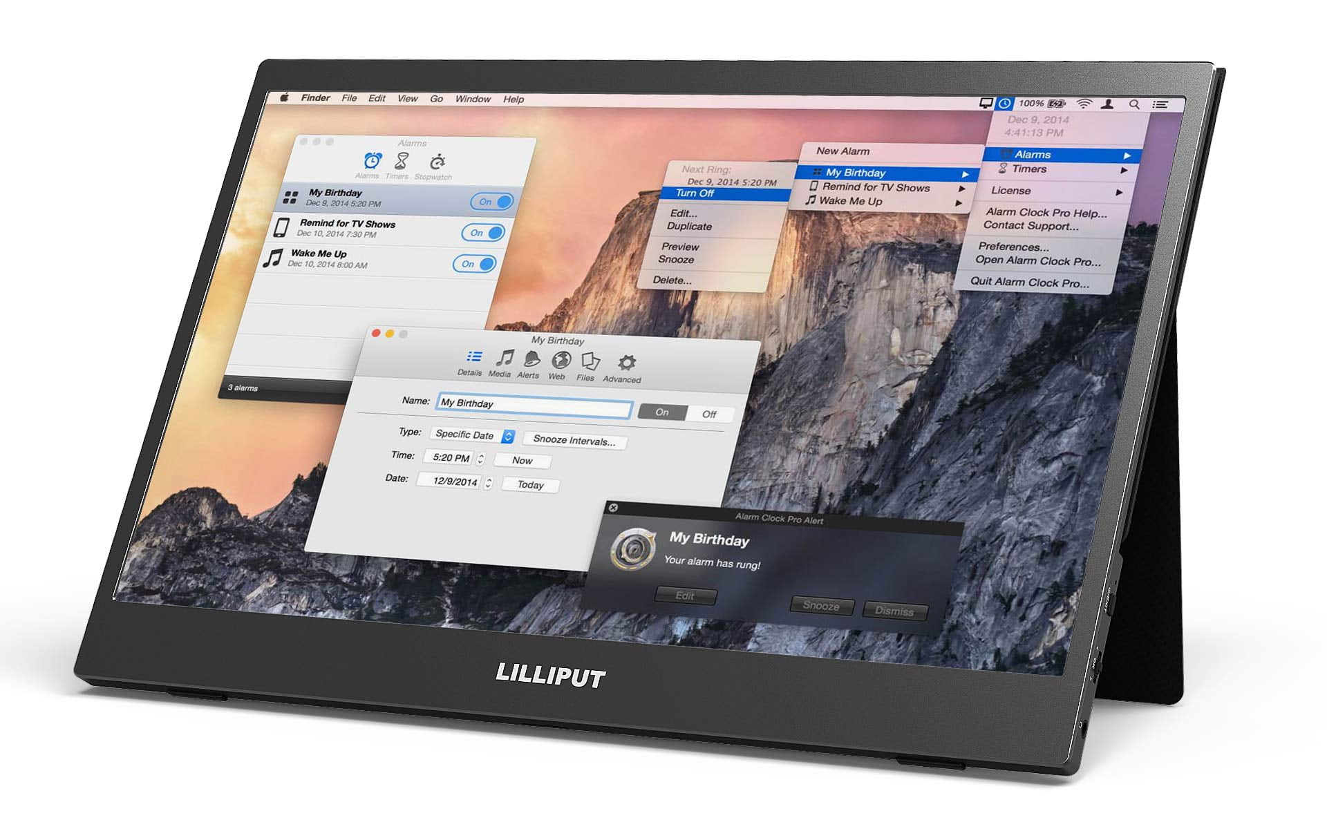 LILLIPUT UMTC-1400 14" 4K HDMI 1920x1080 USB Type-c Monitor - Walmart.com
