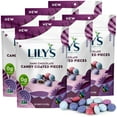 LILY’S Dark Chocolate Candy Coated Pieces - Indulging Sugar Free ...