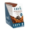 LILY'S Salted Caramel Extra Dark Chocolate Style No Sugar Added, Sweets ...