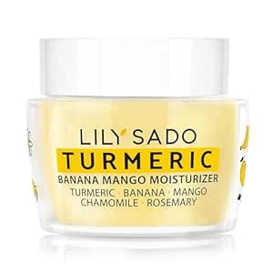 LILY SADO Turmeric Banana Mango Face Moisturizer - Luscious Creamy ...