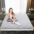 LILYPELLE Extra Thick Size Futon Mattress, Portable Folding Foam Floor ...