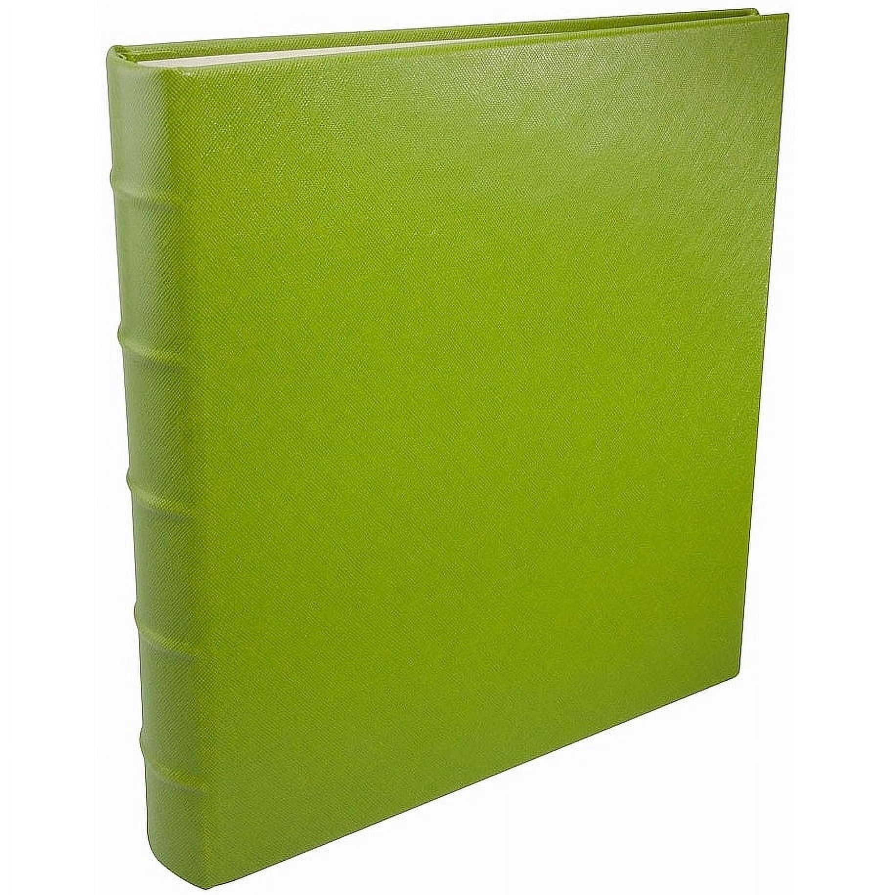 LIME Eco-Leather 3-ring Binder unfilled by Graphic Image trade - 8.5x11 ...