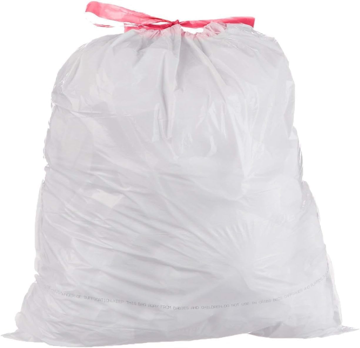 LIMELINEN Tall Kitchen Trash Bags with Drawstring, 800 Count, 13-gallon ...