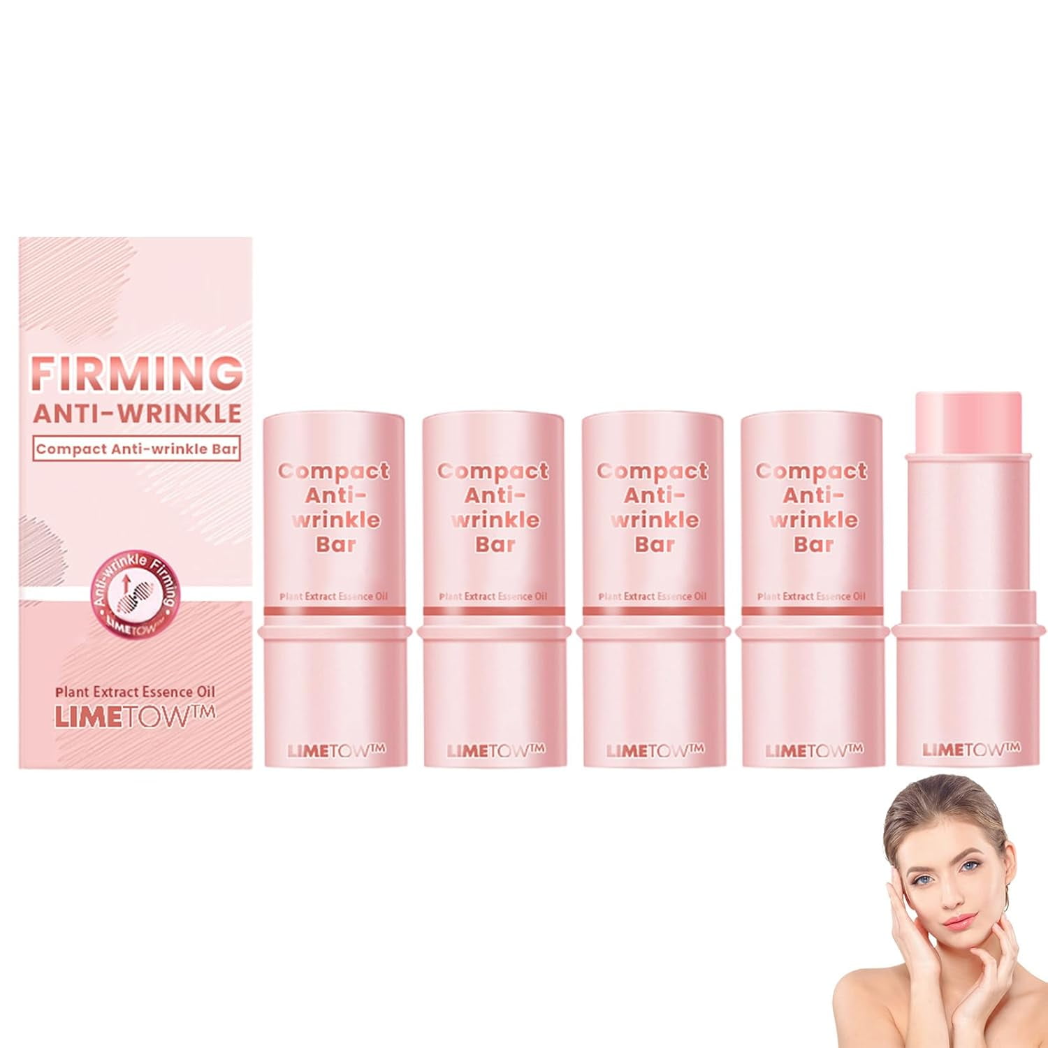 LIMETOWIM Compact Anti Wrinkle Bar, Wrinkle Repair Moisturizing Multi ...
