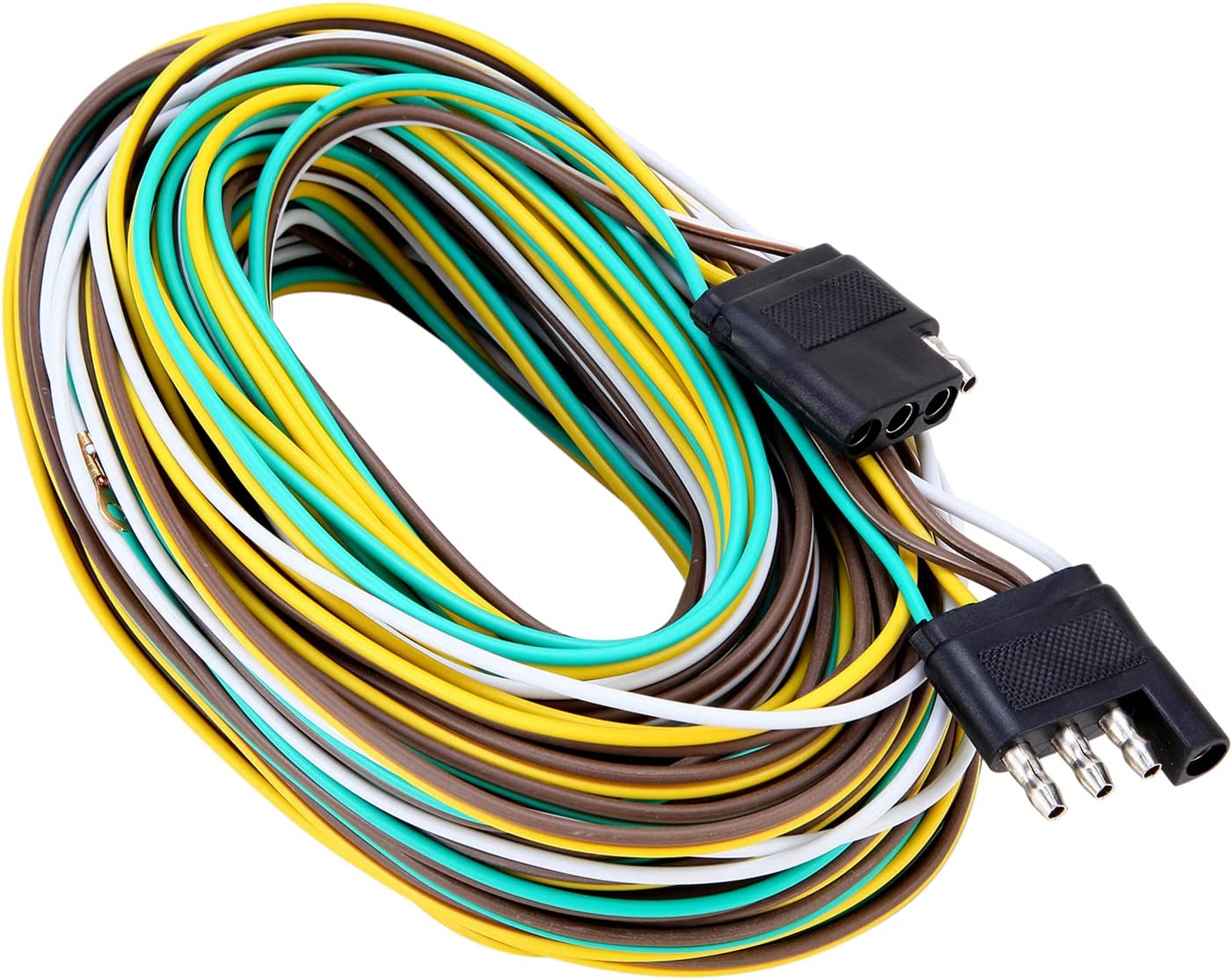 Shoreline Marine 4-Way Trailer Wiring Harness, 25ft - Walmart.com