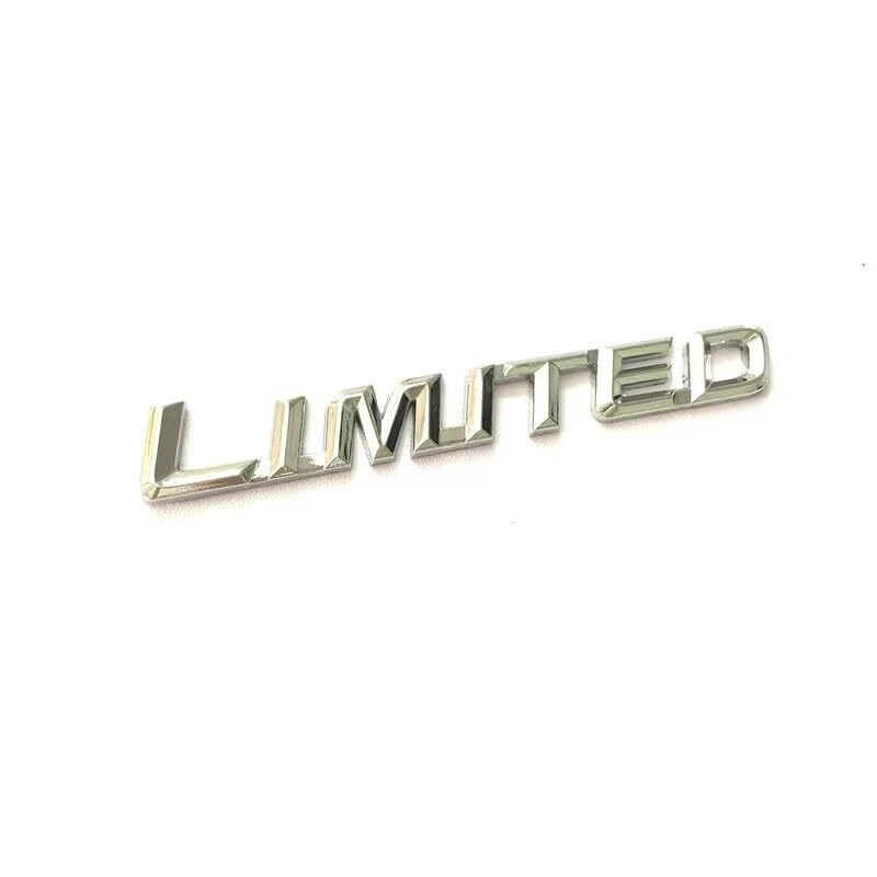 LIMITED 3D dimensional metal logo badge sticker adhesive emblem car ...