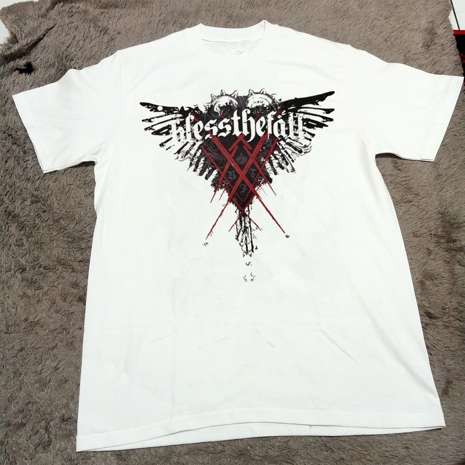 LIMITED EDITION Blessthefall Music For Lovers White T-Shirt Cotton Full ...
