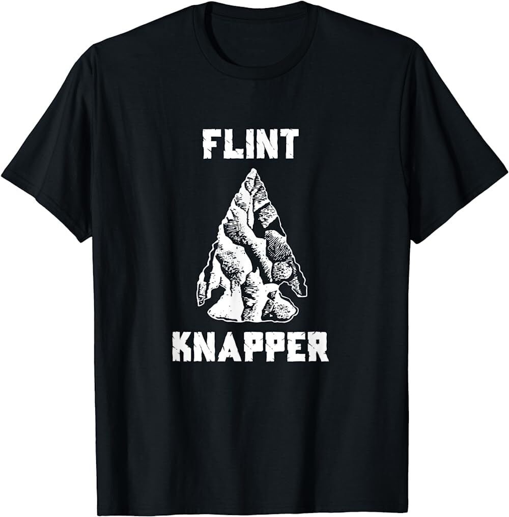 LIMITED Flint Knapping gift Primitive Skills Arrowhead Collectors T ...
