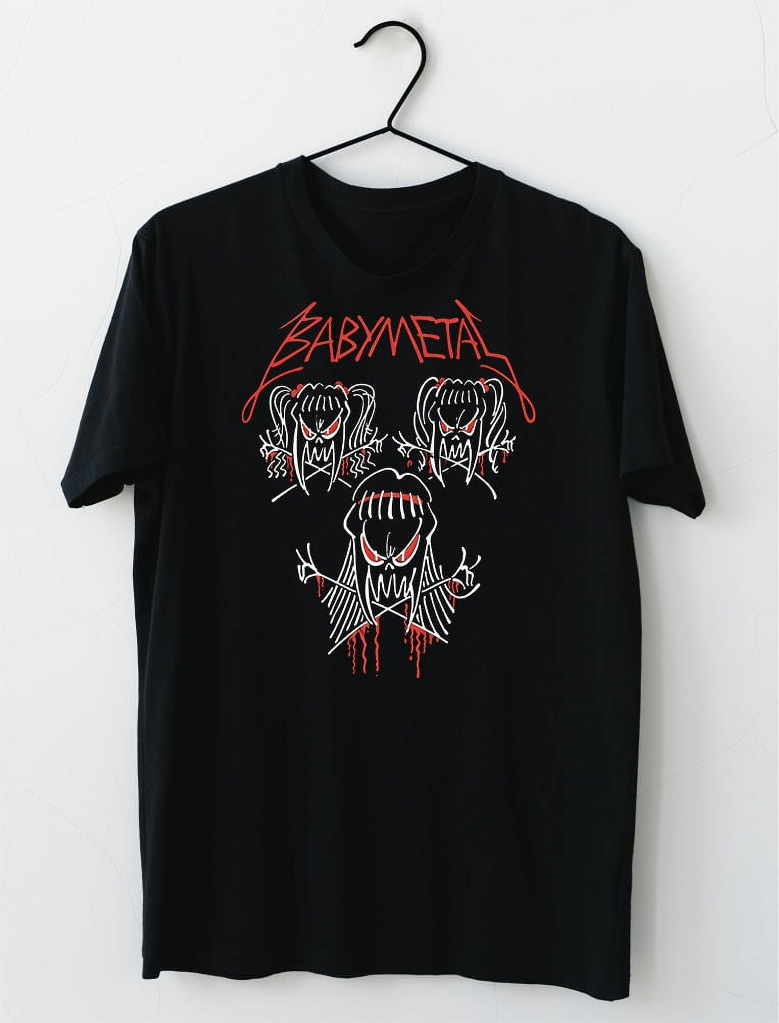 LIMITED NEW Babymetal Tour Japanese J-Pop Metal Music Band T-Shirt M ...