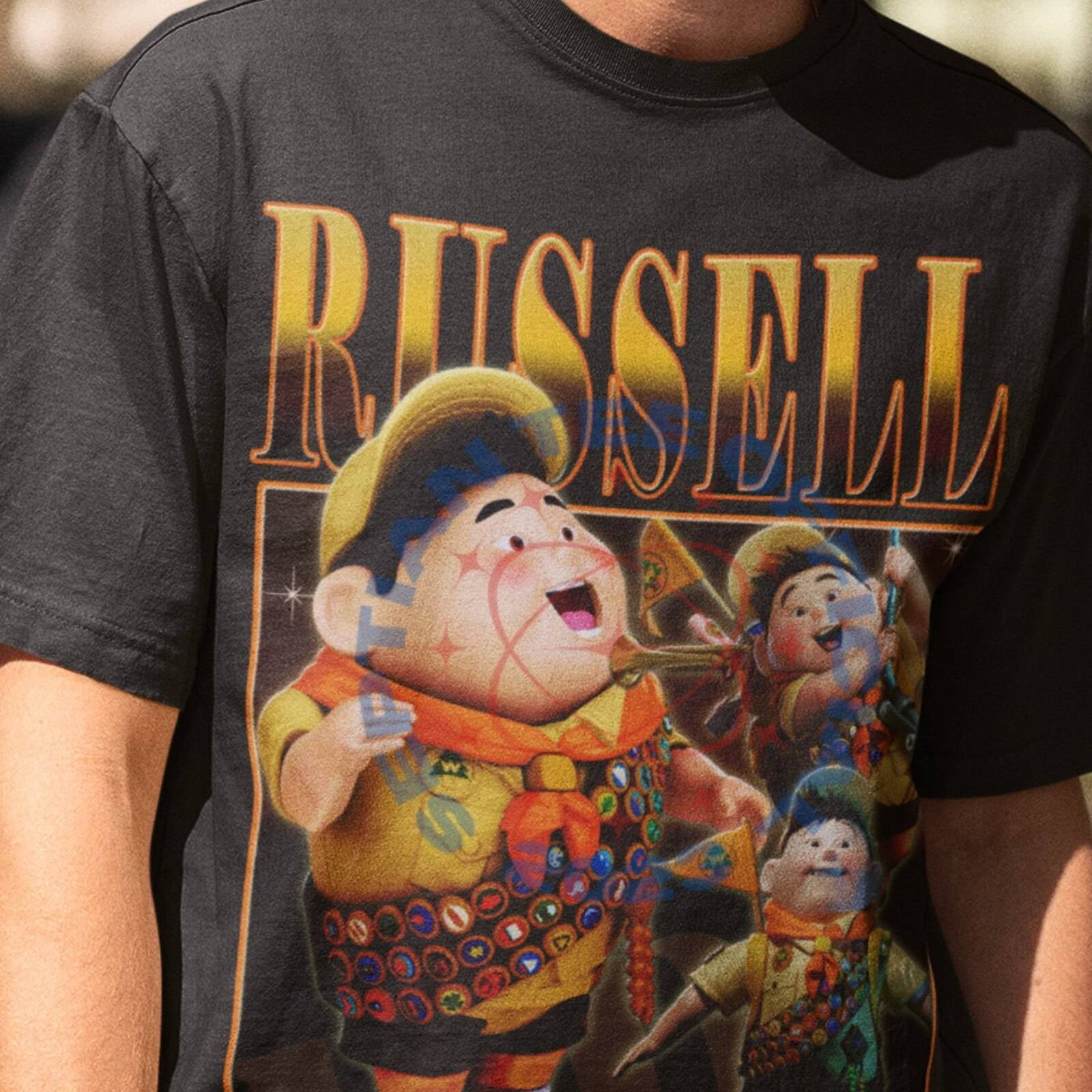 LIMITED RUSSELL Shirt, Vintage 90s Russell, Russell Fan, Russell Merch ...