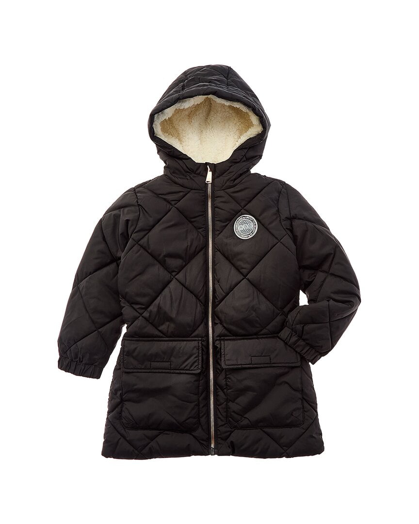 Limited Too girls Matte Cire Long Puffer Coat, 2T, Black - Walmart.com