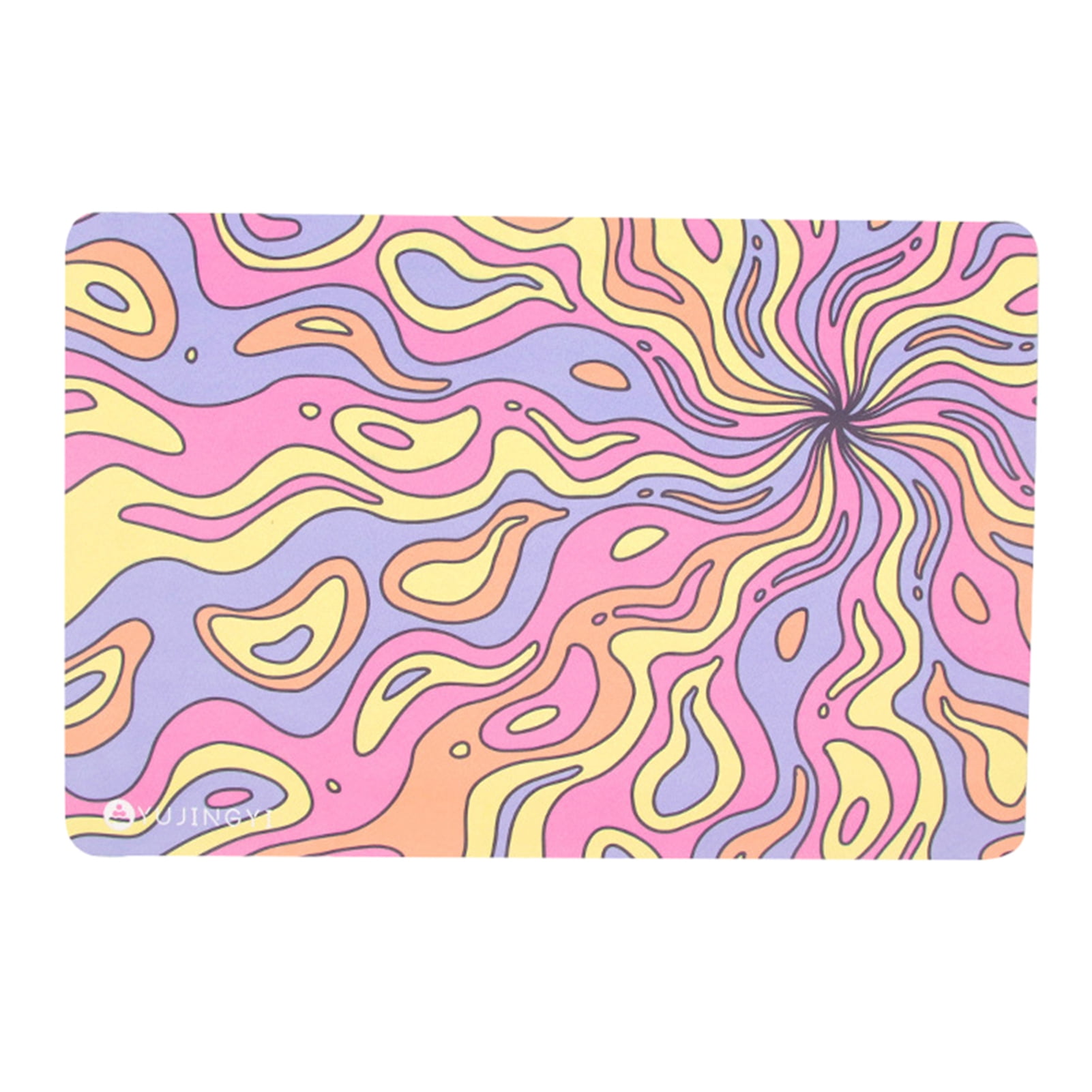 LINASHI 4mm Thick Yoga Mat for Knees Elbows Extra Thick Yoga Knee Pad ...