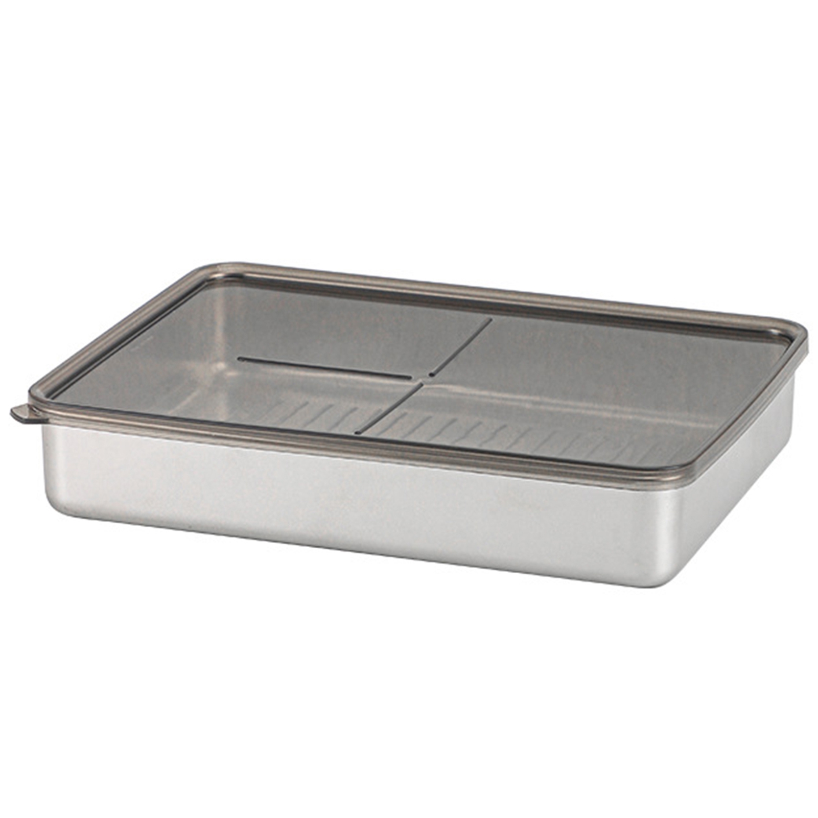 LINASHI Bacon Storage Container Stainless Steel Airtight Food Storage ...