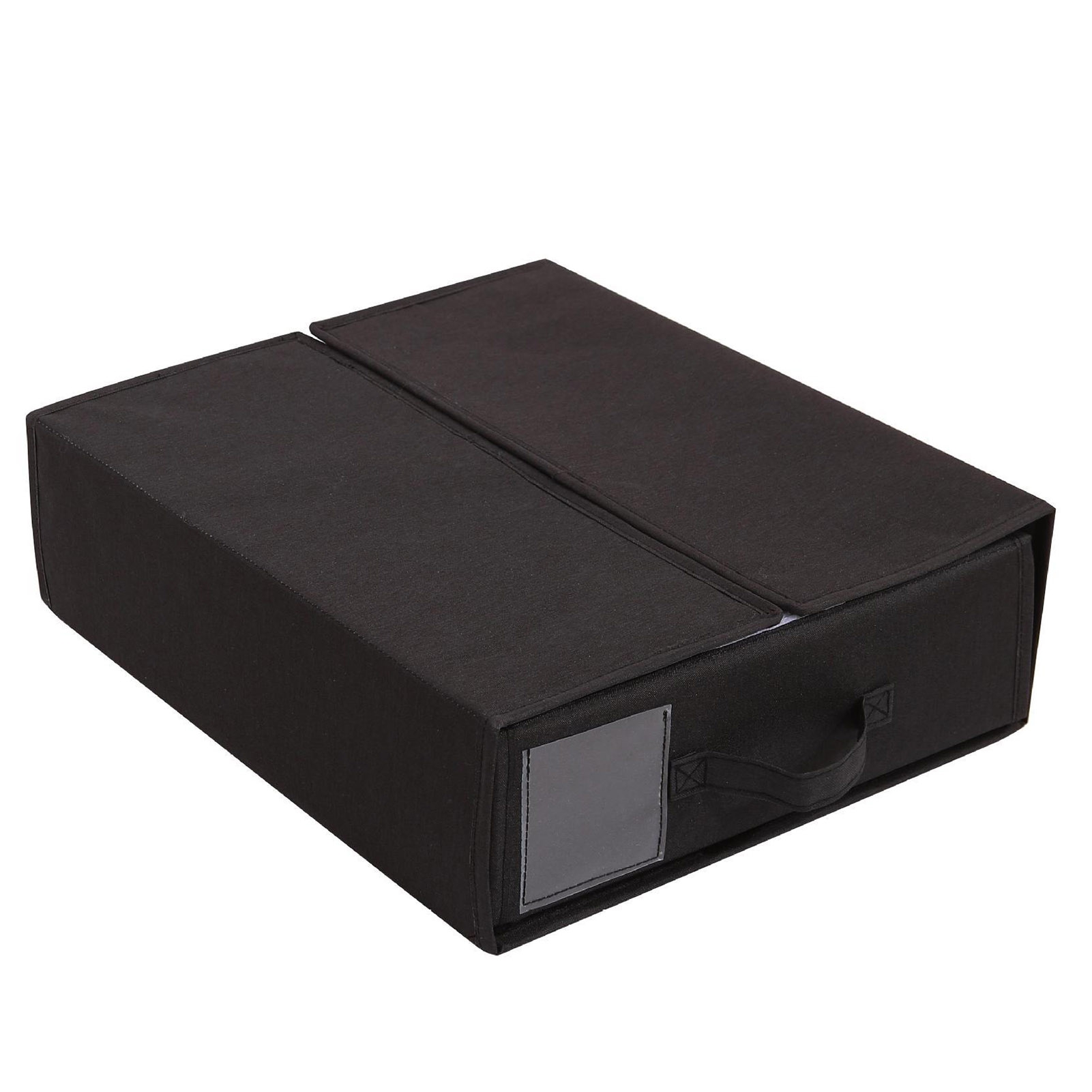 LINASHI Clothing Storage Box with Sturdy Handle Wardrobe Storage Box ...