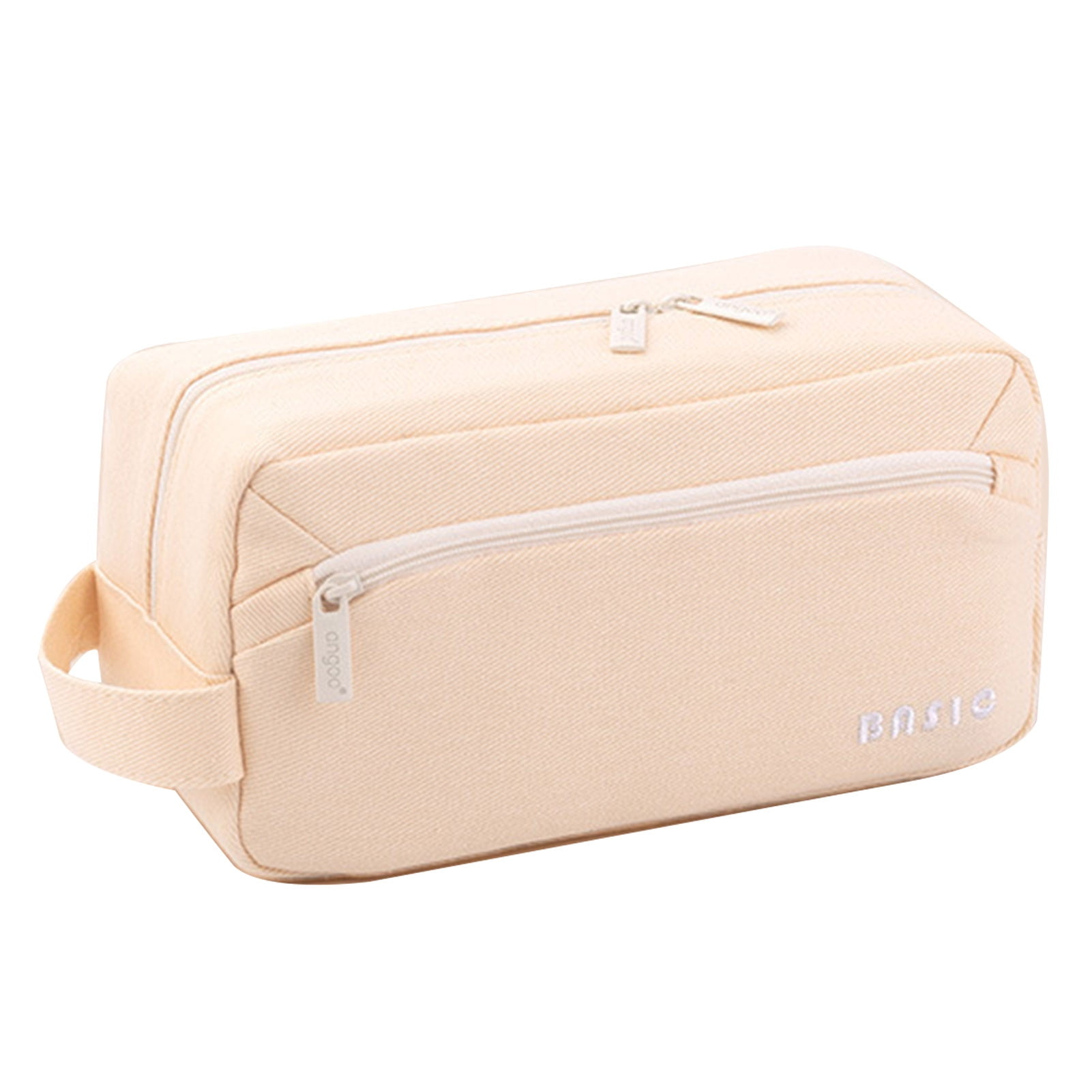 LINASHI Compact Pencil Case Portable Pencil Case with Handle Solid ...