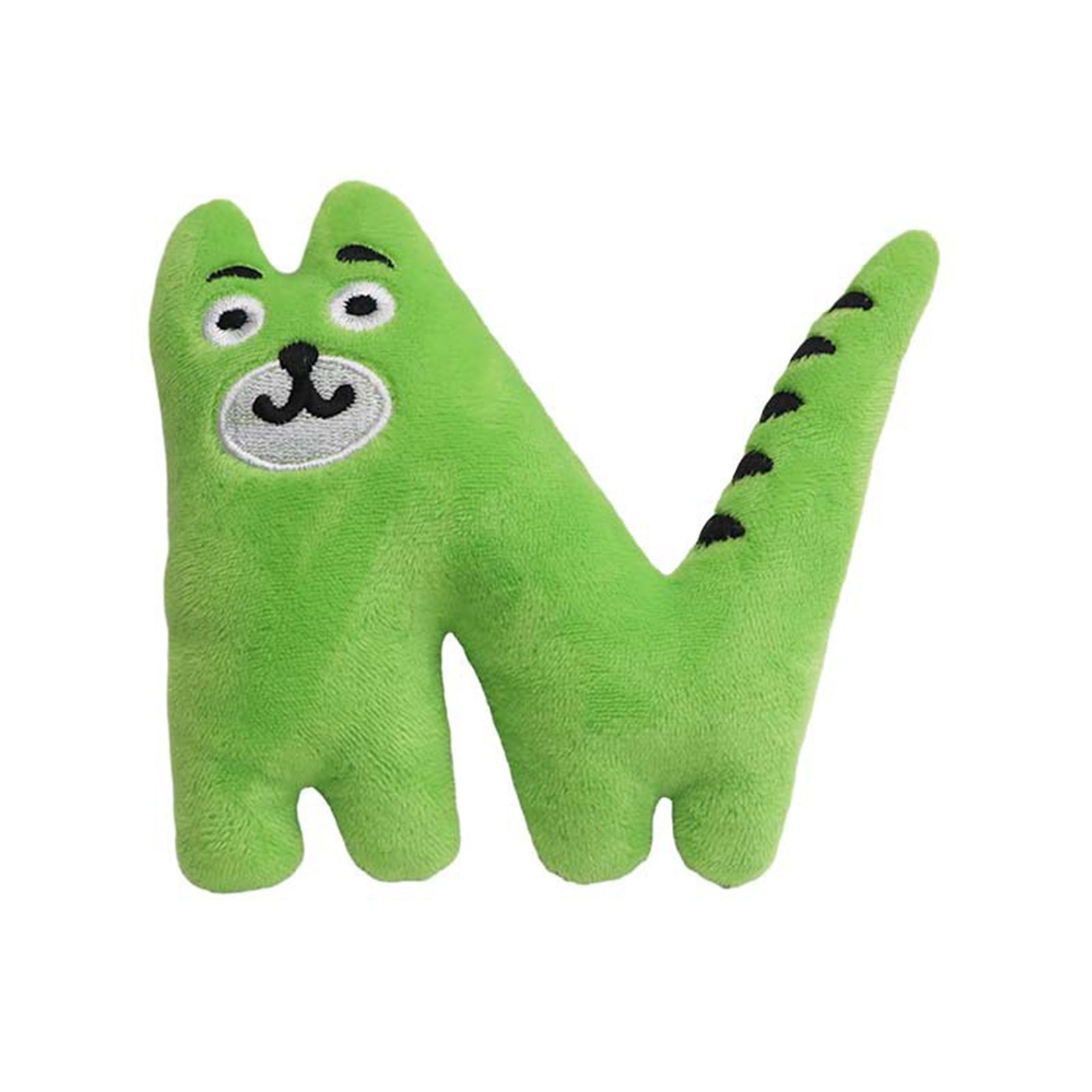 LINASHI Dog Plush Toy Interactive Alphabet Plush Dog Toy with Sound ...