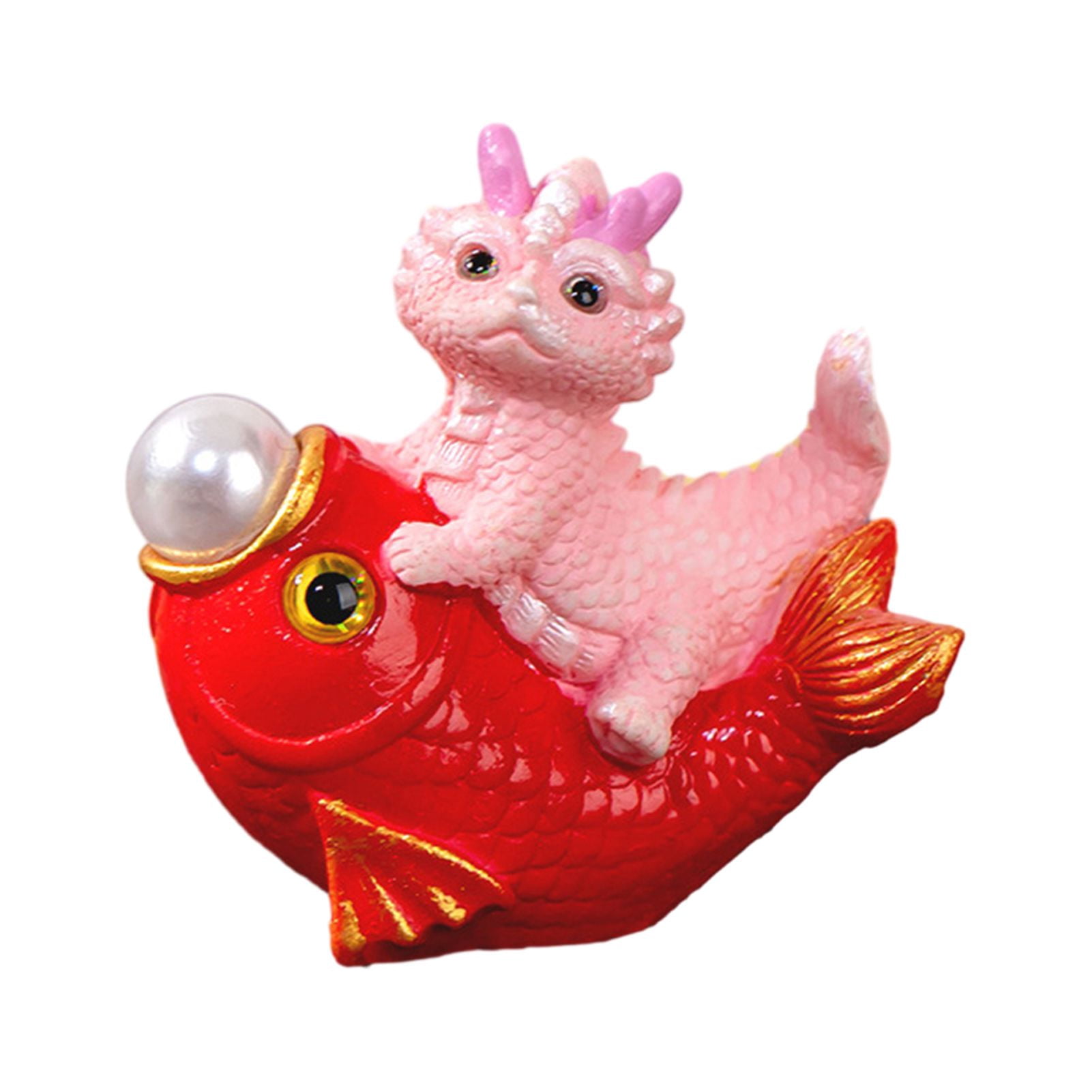 LINASHI Dragon Shape Decoration Mini Dragon Ornament Resin Dragon ...