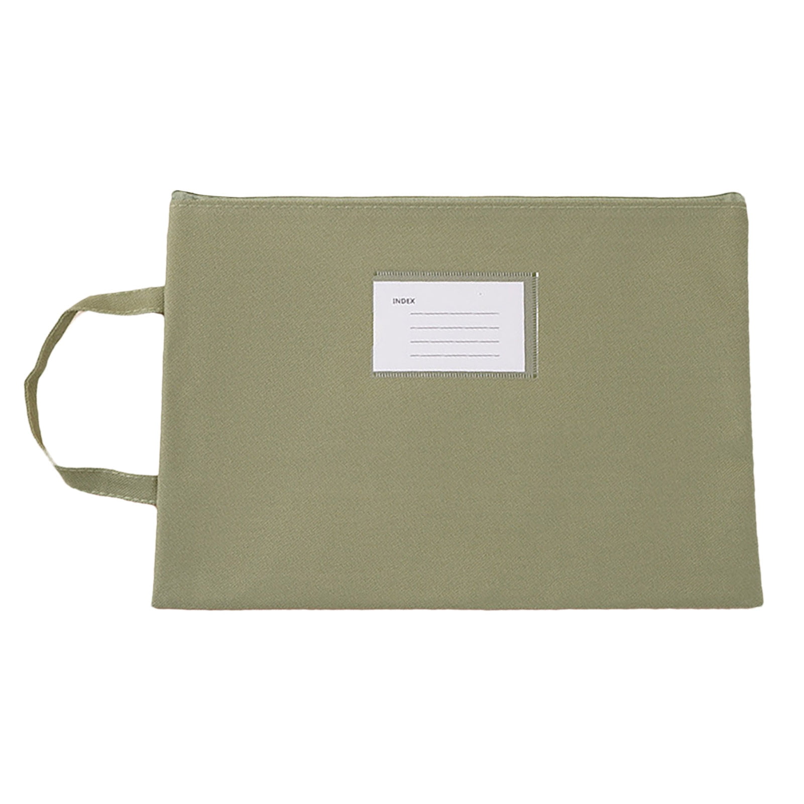 LINASHI File Holder Organizer Portable File Holder with Lanyard Zipper ...