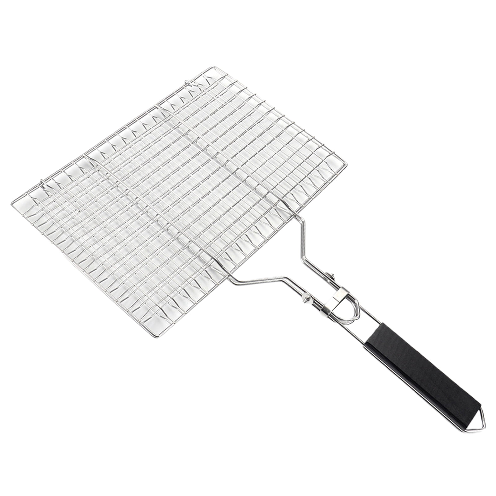 LINASHI Food Grade Bbq Grill Net Stainless Steel Folding Grilling Net ...