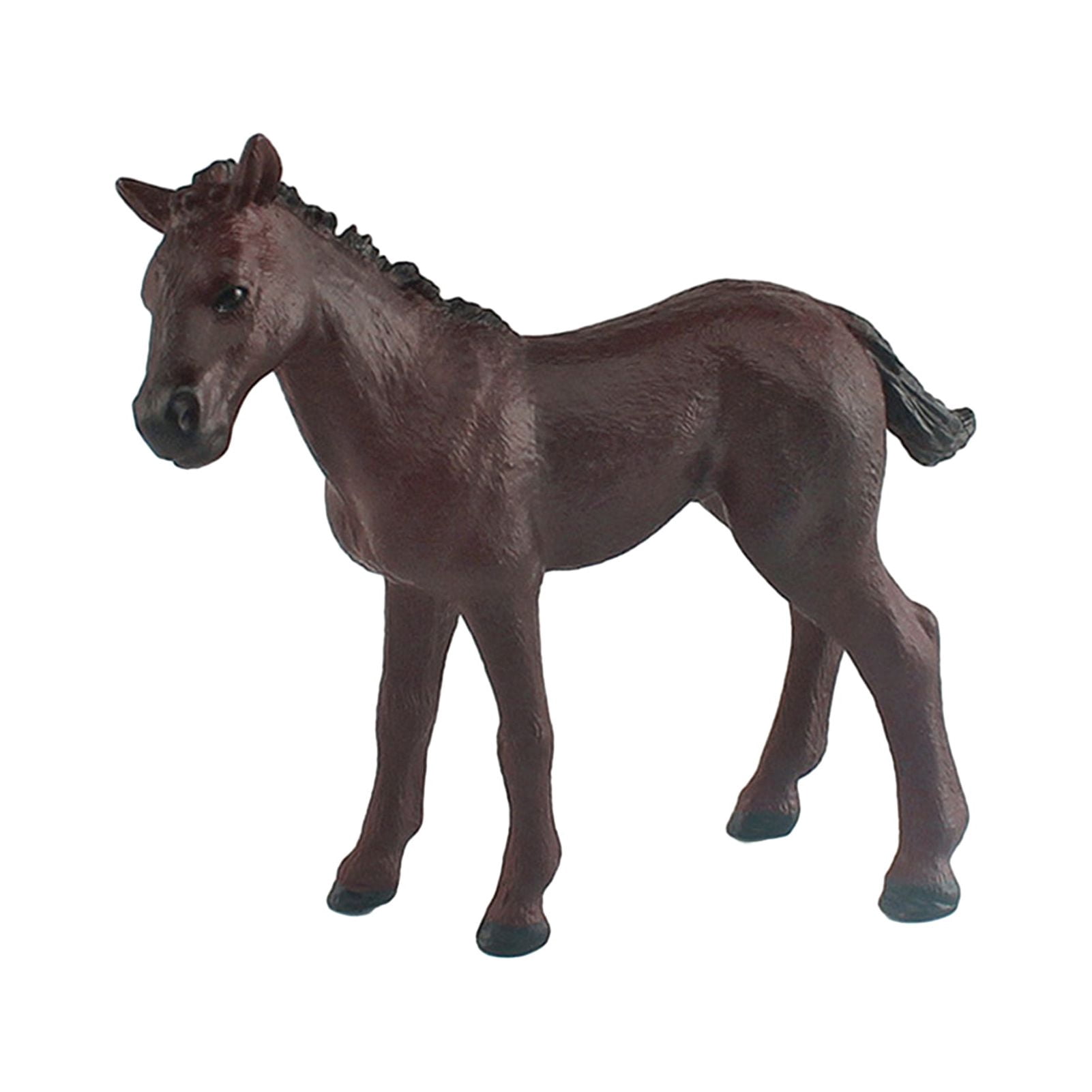 LINASHI Forest Model Realistic Figurine Miniature Forest Deer Cow Sheep ...