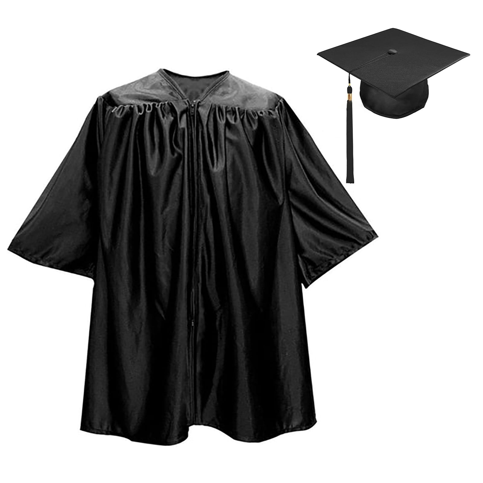 LINASHI Graduation Dress Set Children's Graduation Robe Cap Set with ...