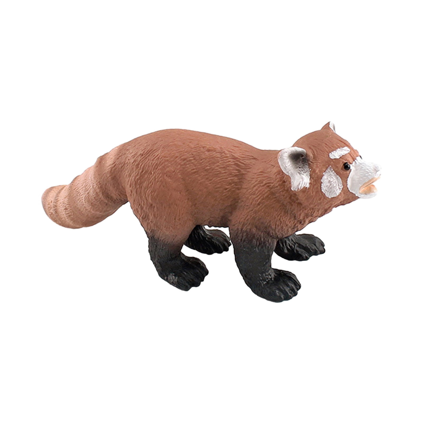 LINASHI Kids Figurine Realistic Figurine Leopard Cat Panda Mouse Ferret ...