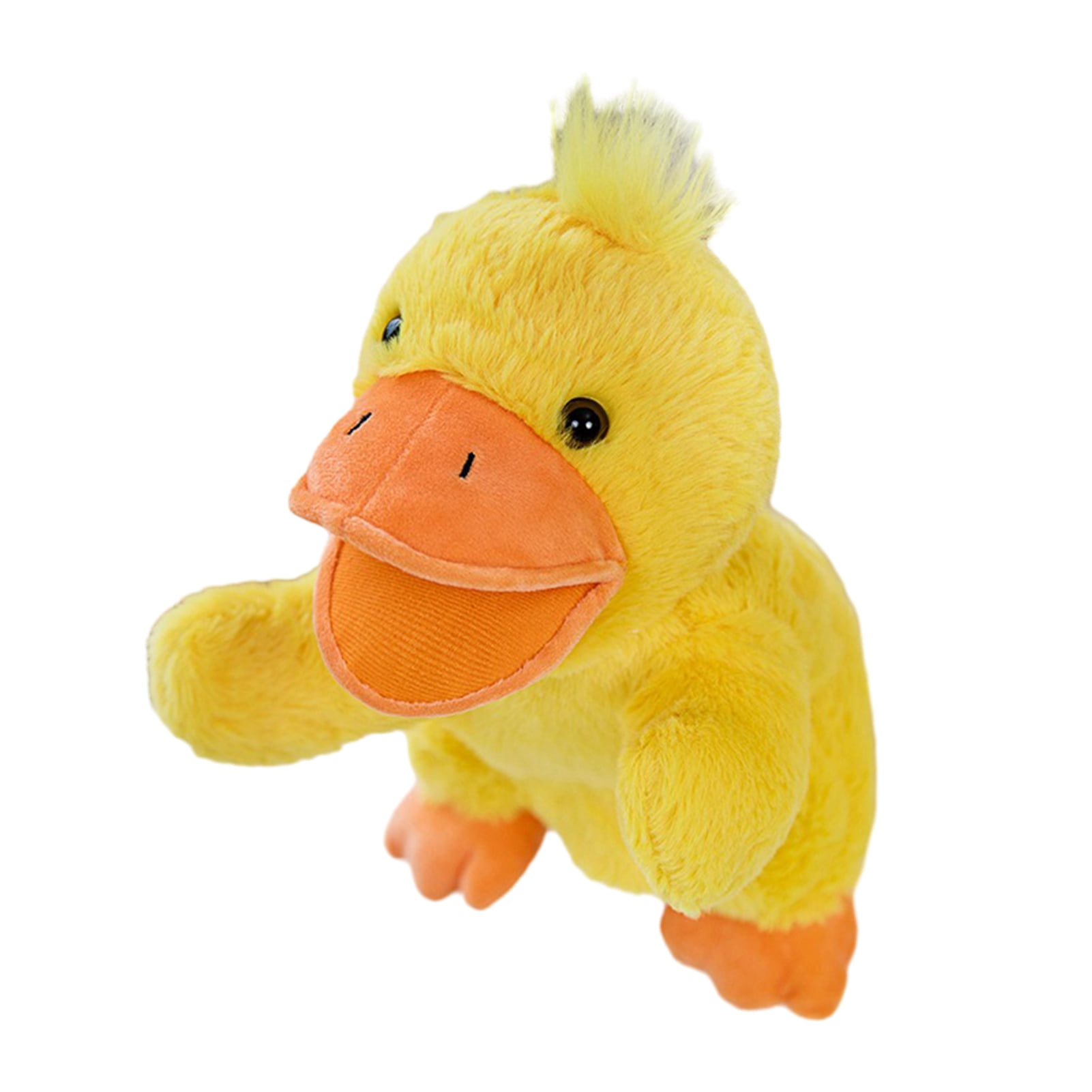 LINASHI Kids Hand Puppet Toy Plush Farm Animal Hand Puppet Toy Movable ...