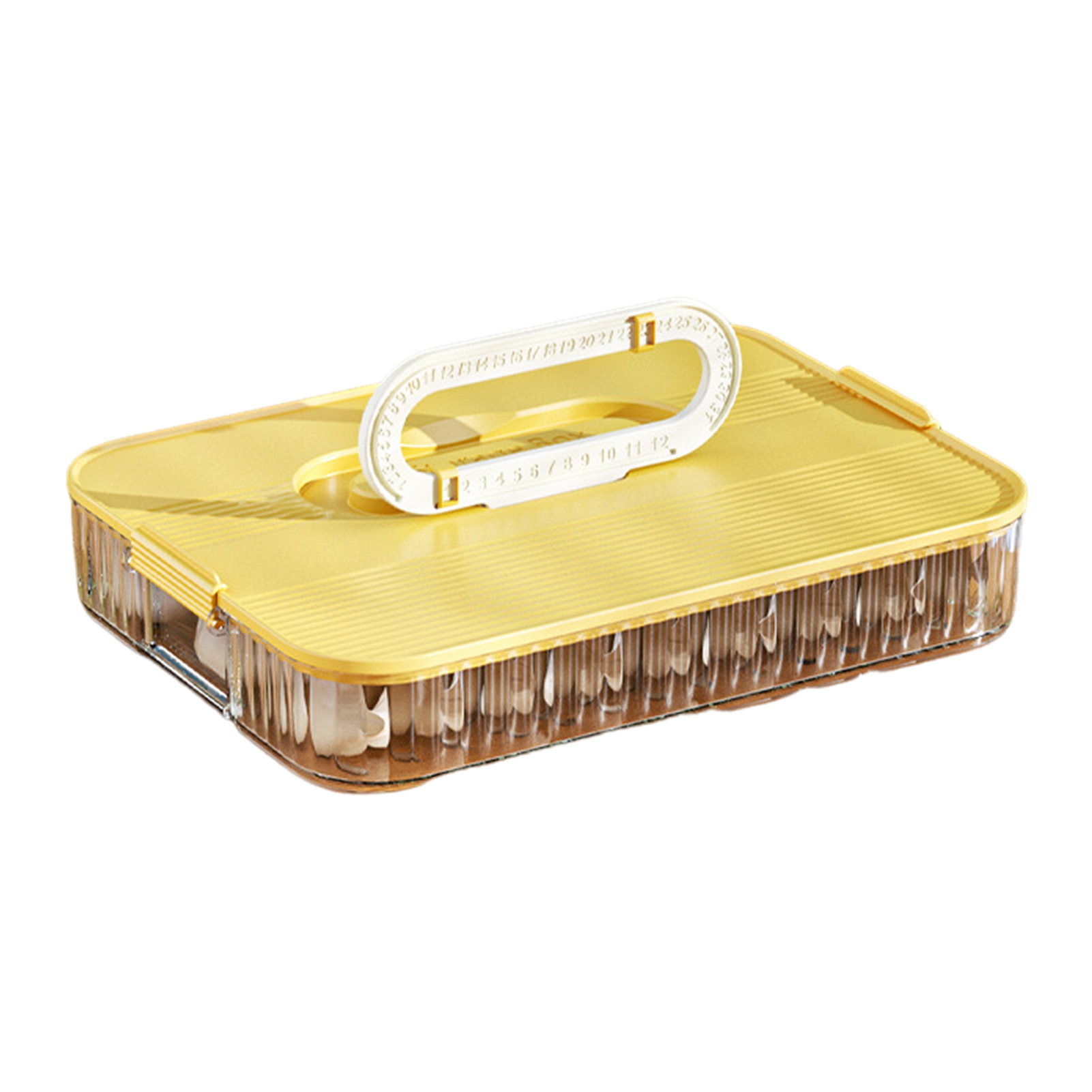 LINASHI Locking Latches Food Container Crisper Box Dumpling Box ...