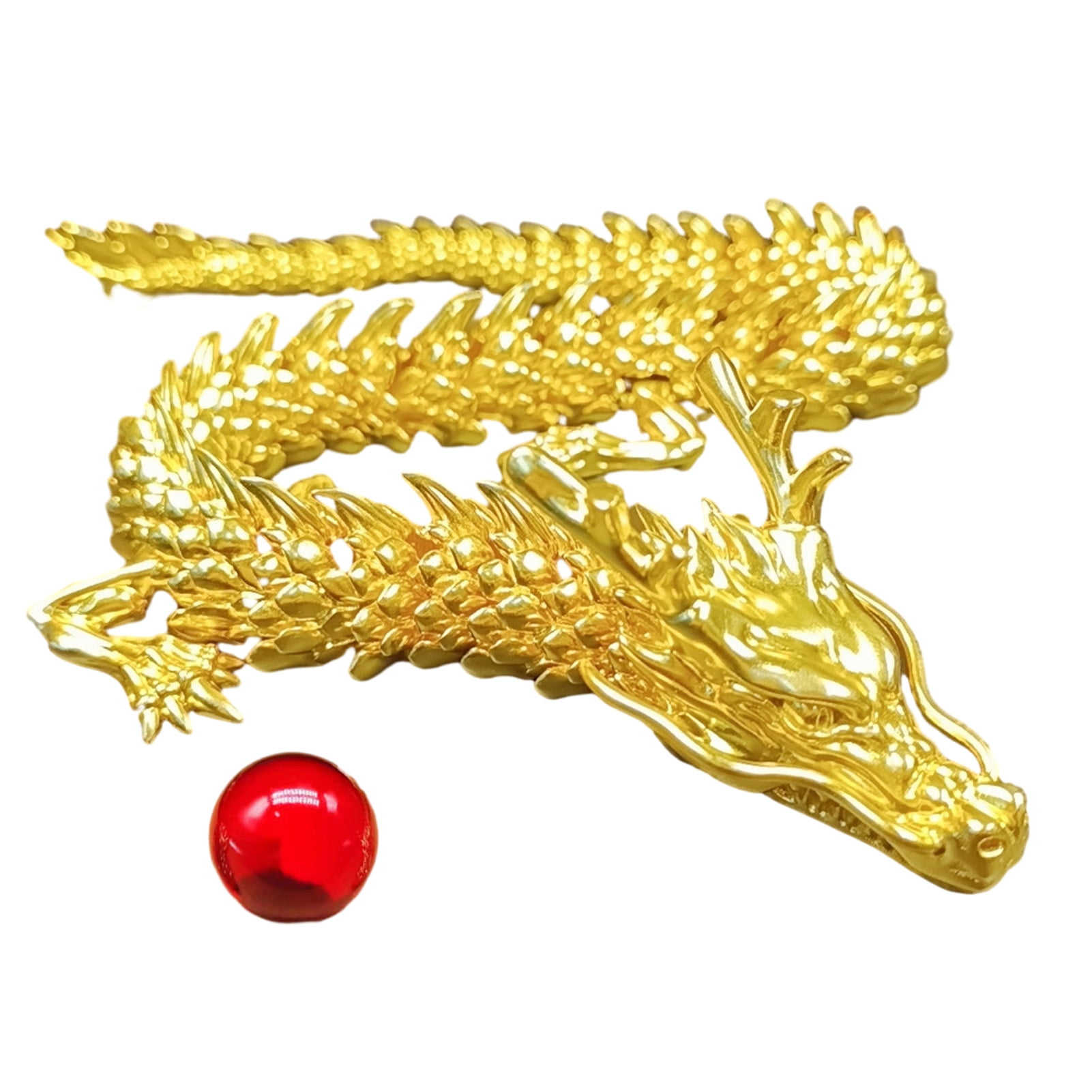 LINASHI Micro Landscape Dragon Ornament Chinese Dragon Figurine with ...