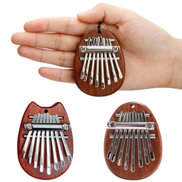 8 Key Kalimba Exquisite Finger Thumb Piano Marimba Musical Good ...
