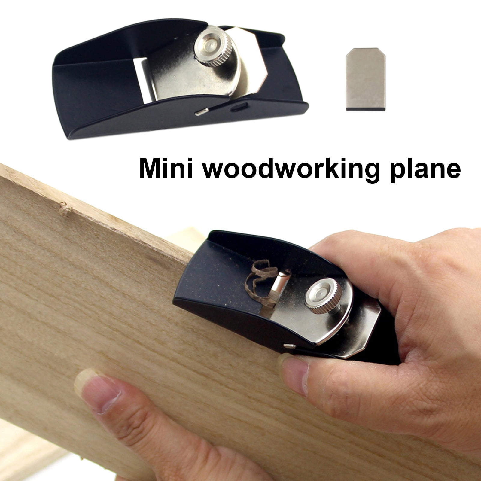 LINASHI Mini Trimming Plane Sharp Blade Adjustable Flat Bottom ...