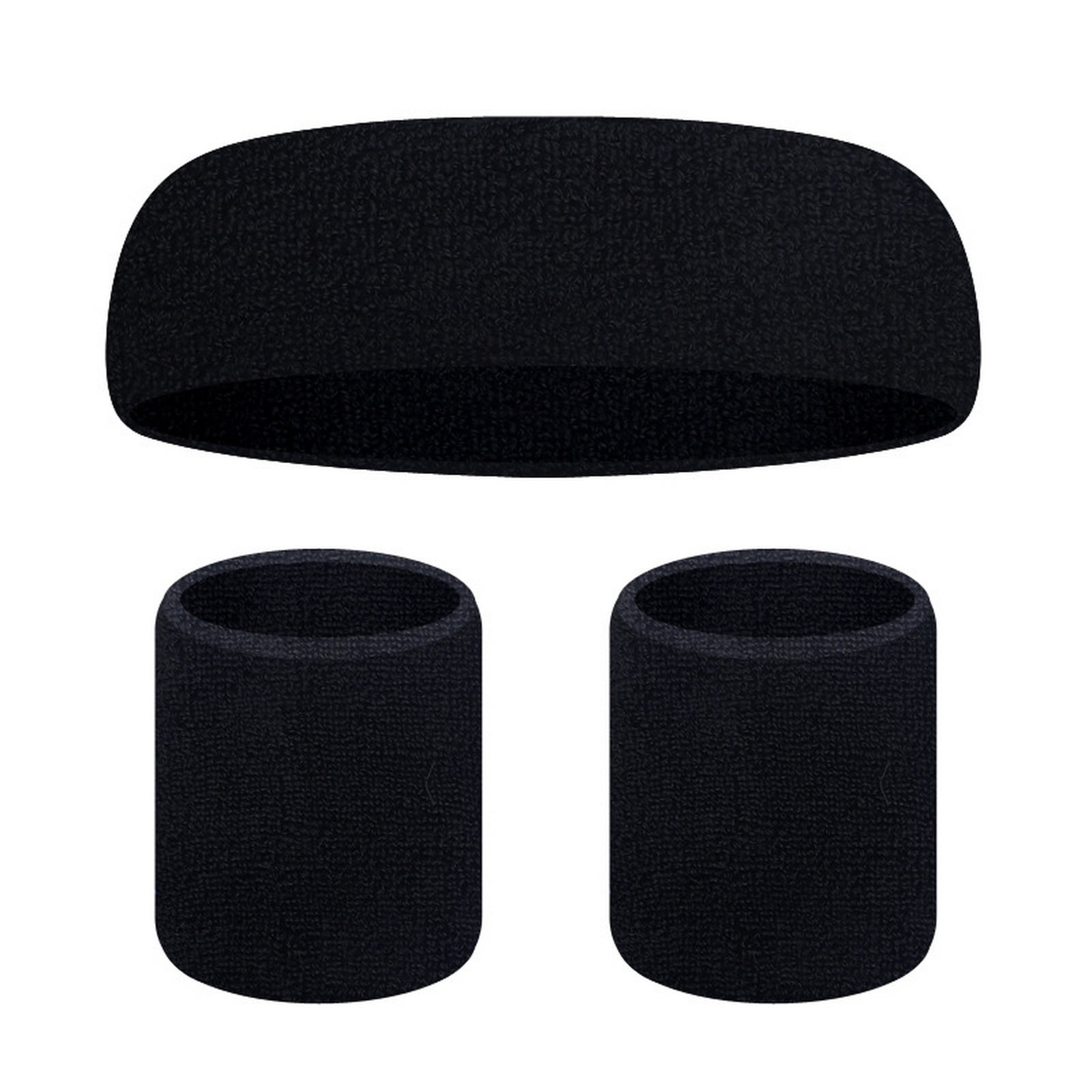 LINASHI Non-sweaty Sweat Bands 1 Set Sports Sweat Bands Sweat-absorbing ...
