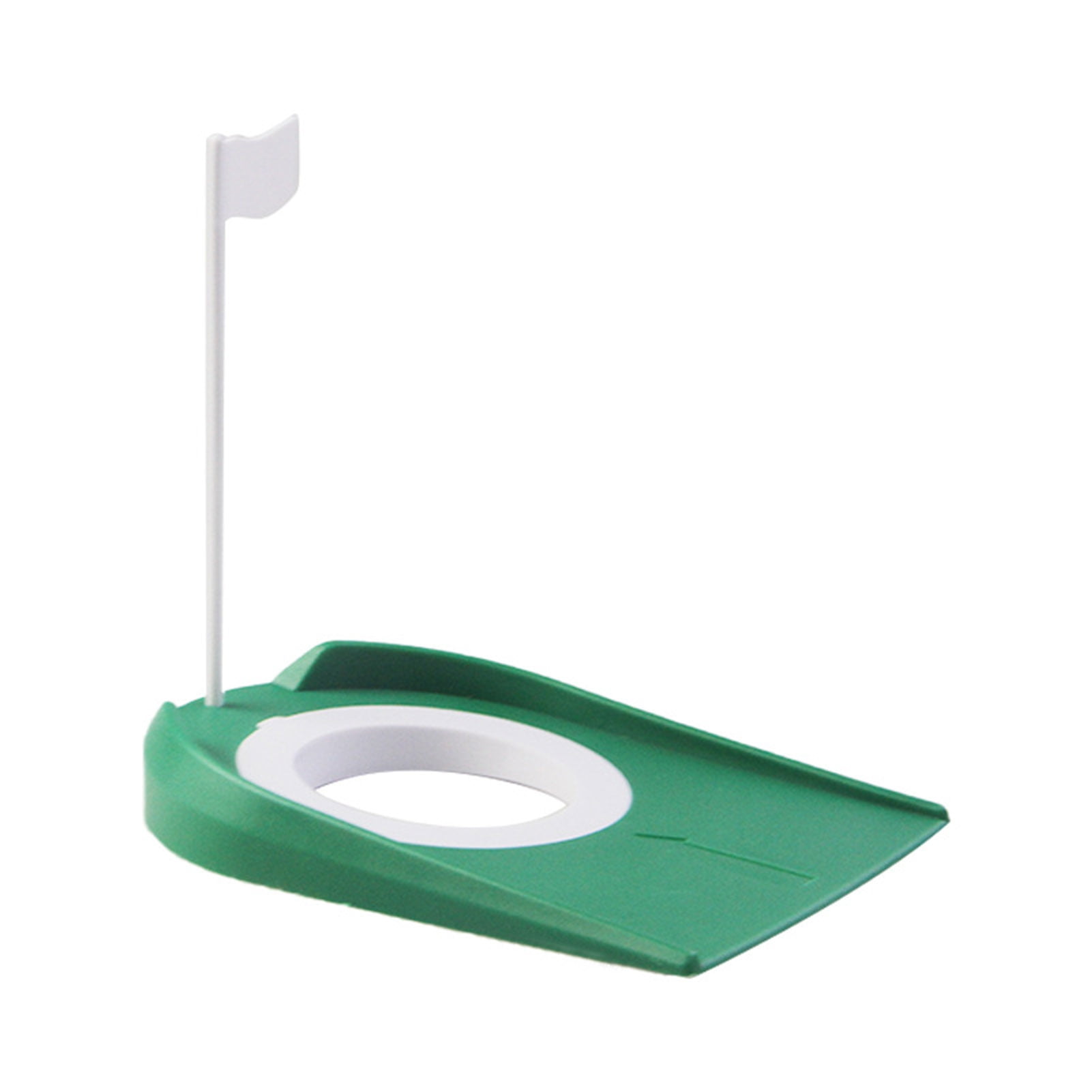 LINASHI Portable Practice Putting Green Golf Putting Cup with Flag ...