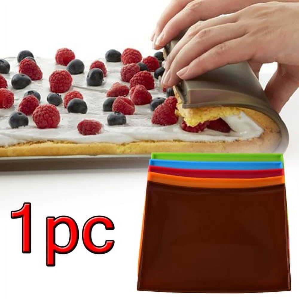 LINASHI Roll Mold Baking Mat Silicone Baking Sheet Mat Jelly Roll Pan ...