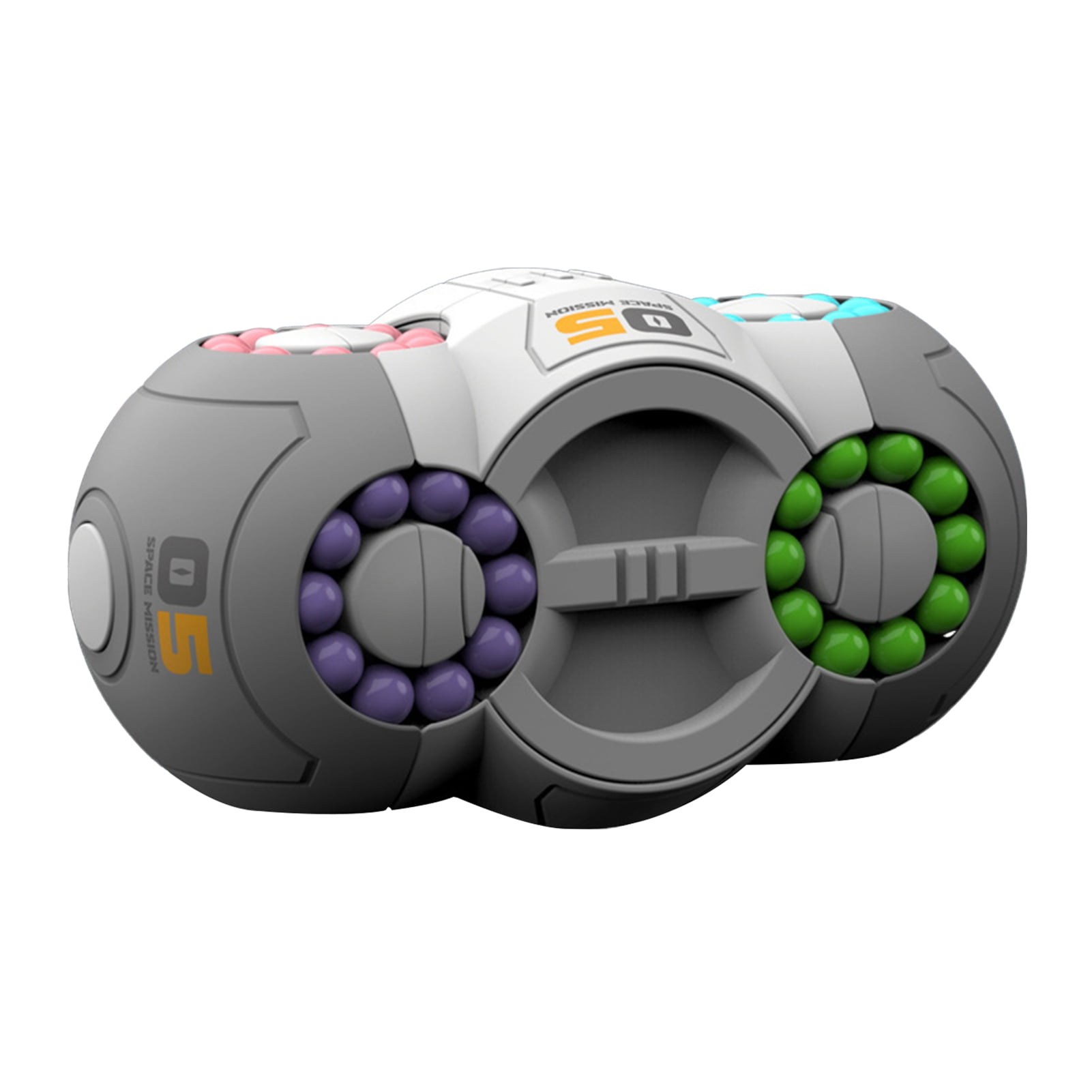 LINASHI Rotating Bean Relaxation Toy Rotating Bean Cube Spinner Toy ...