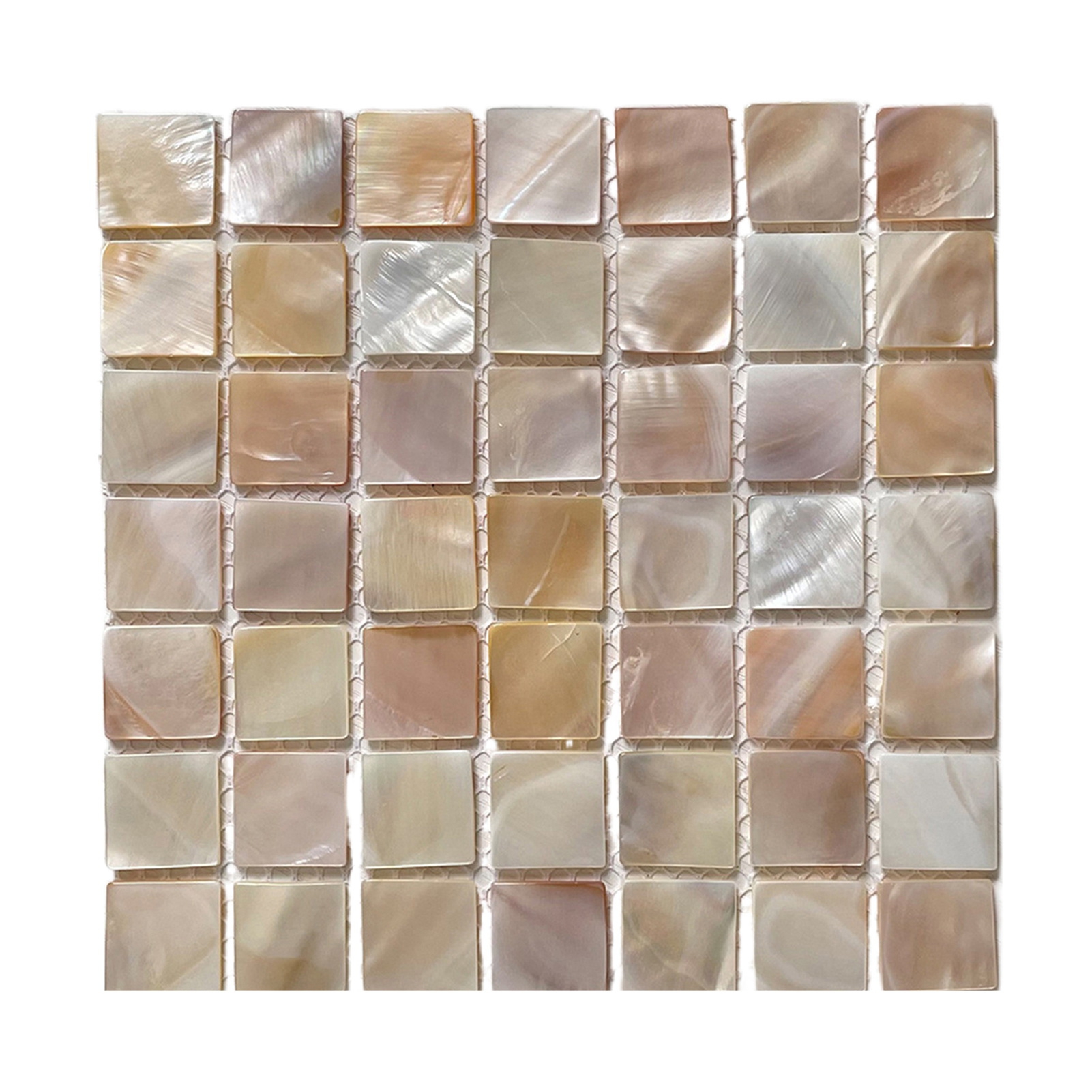 LINASHI Shell s Natural Square Shell Set Reusable Table Mat Heat ...