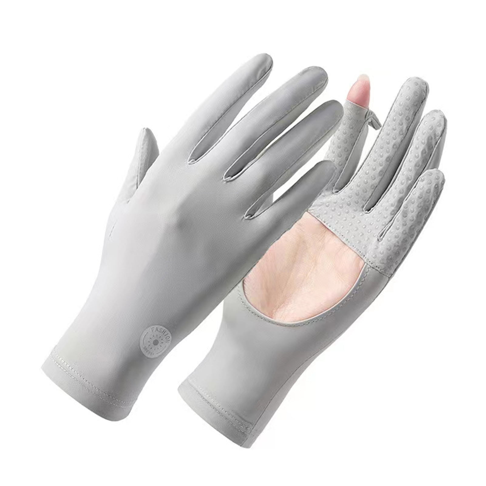 LINASHI Sun Protection Gloves 1 Pair Sun Protection Full Finger Gloves ...