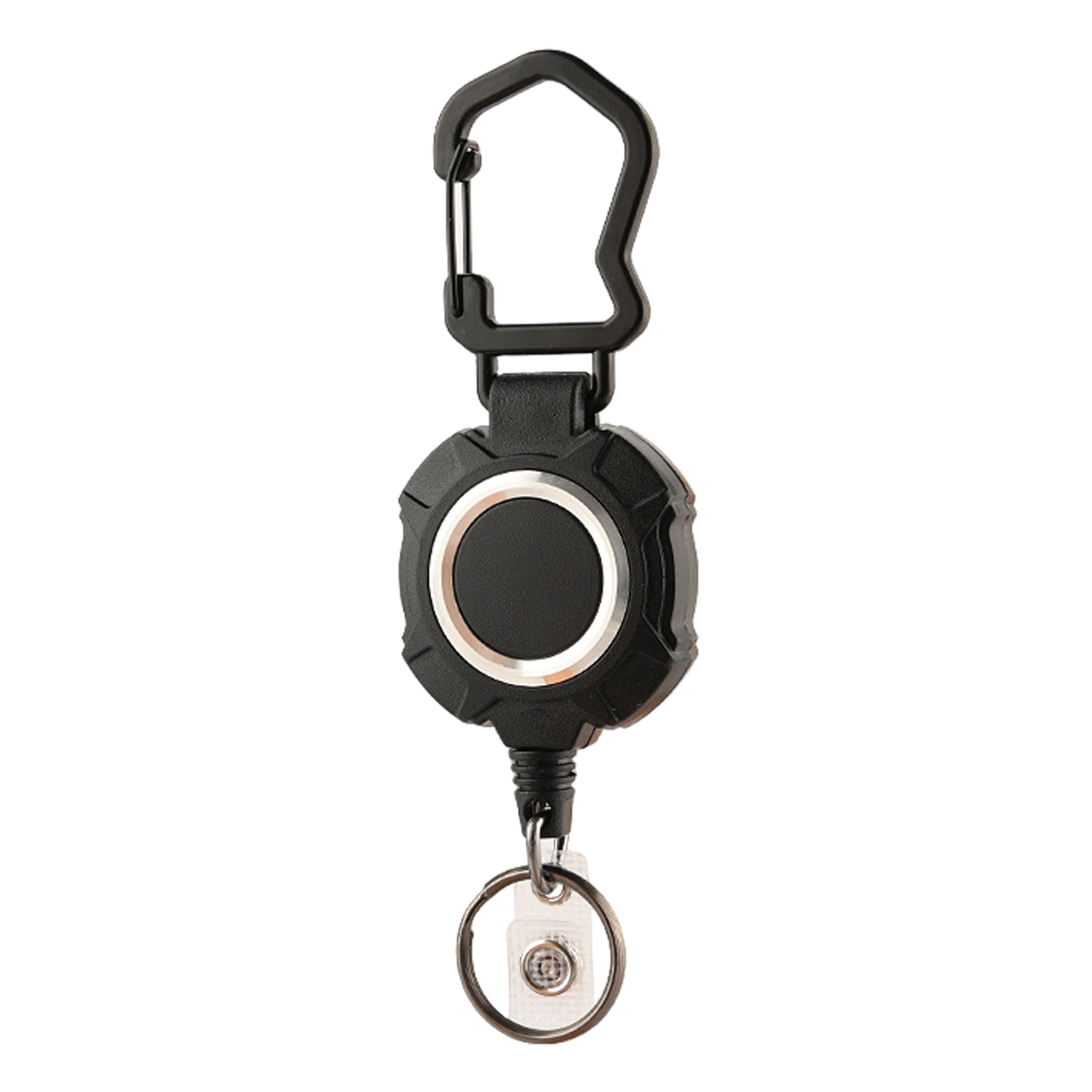 LINASHI Telescopic Steel Wire Carabiner Stainless Steel Retractable ...