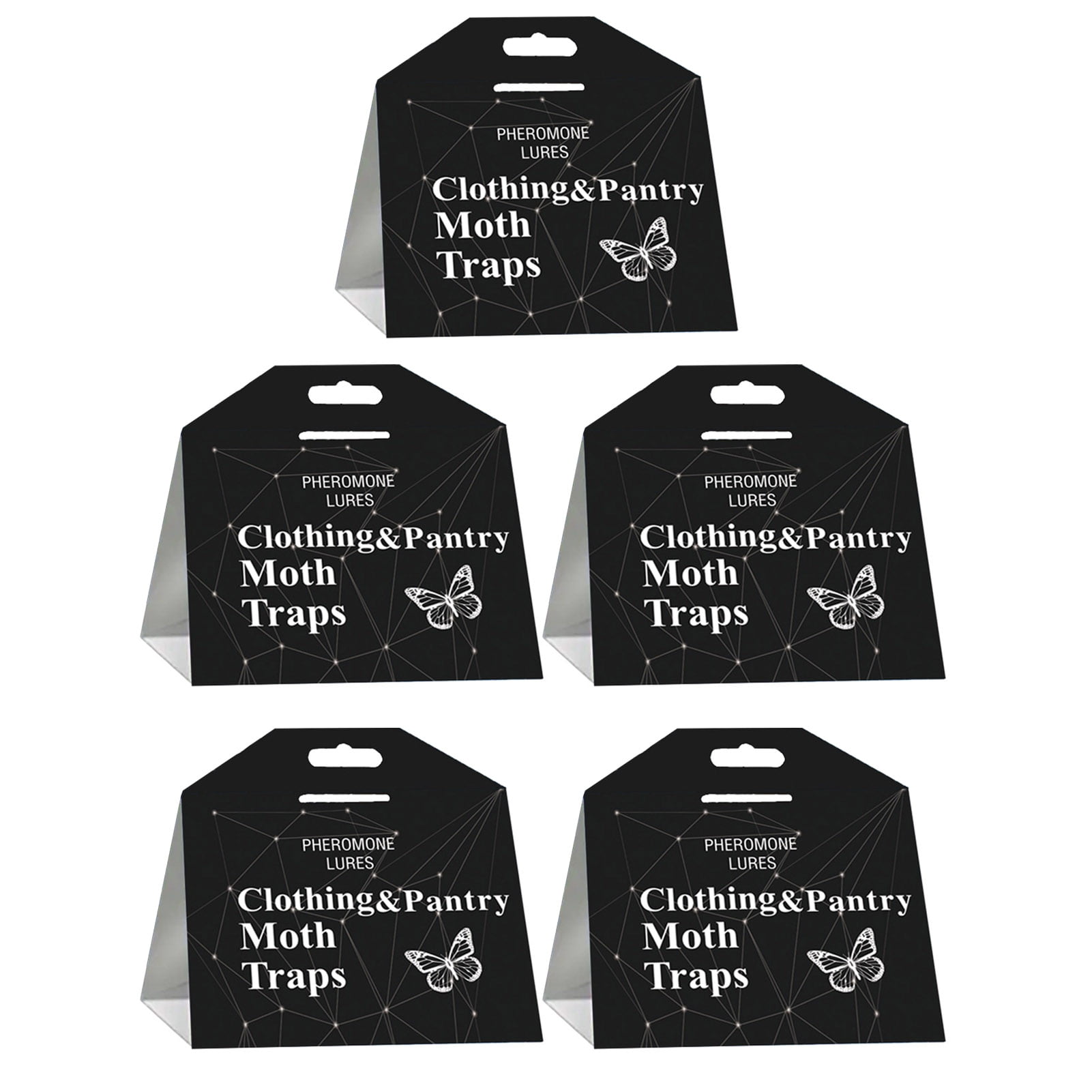 LINASHI Trap Pantry Clothes Moth Traps Sticky Glue Traps for Effective ...