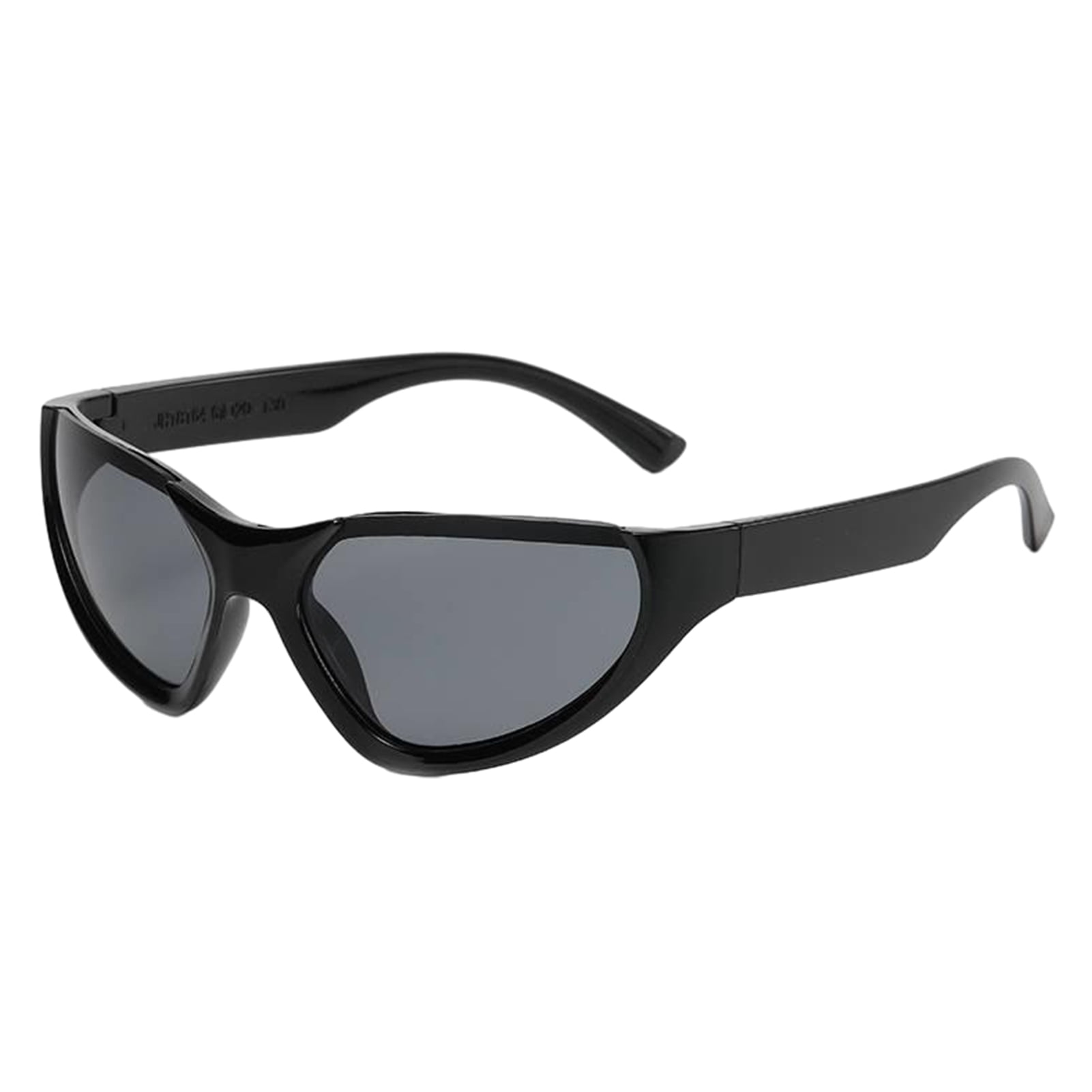 LINASHI Unisex Eyewear Unisex Sunglasses Small Ellipse Frame Retro ...