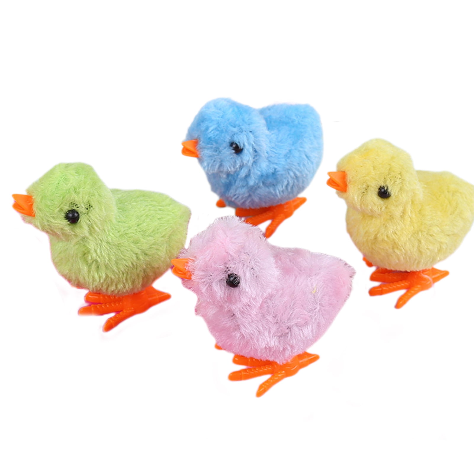 LINASHI Wind-up Chick Toy Wind-up Toy Soft Plush Chick Shape Kids ...